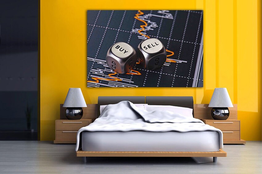 Trading Canvas Trading Print Stock Market Trading Wall Décor - Etsy UK