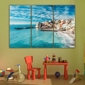 Wall Panel Artwork Italy Print Canvas Italy Wall Décor Italy - Etsy