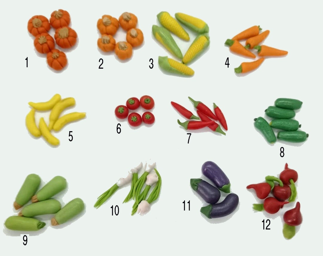 Miniature Vegetables. Tiny Vegetables for Farmer Market. Miniature ...