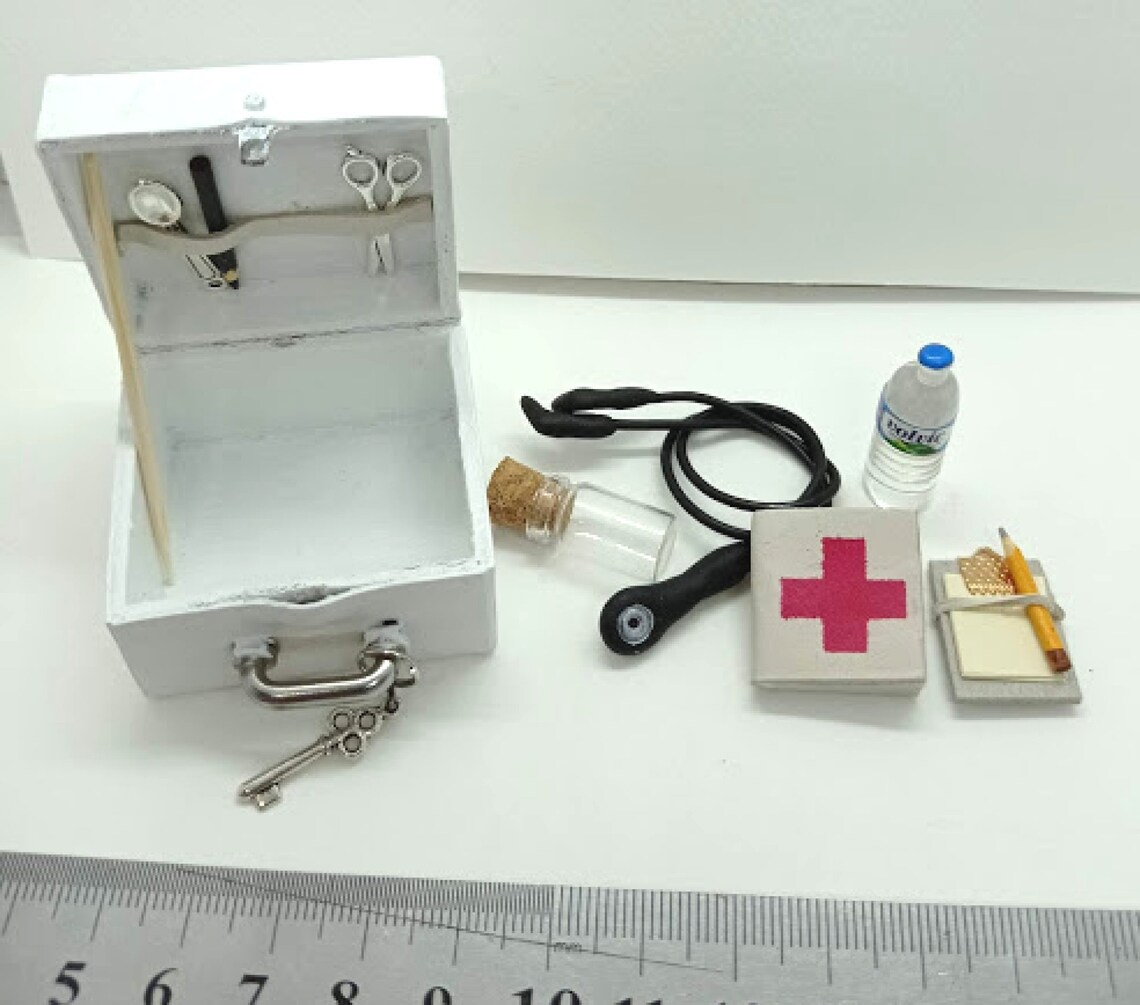 Medical Suitcase First Aid Kit for Blythe. Mini Nurse Suitcase | Etsy