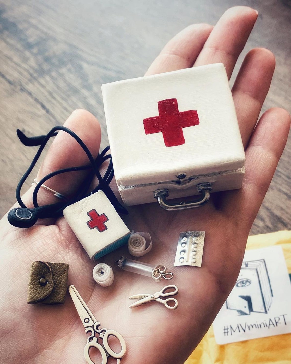 Medical Suitcase First Aid Kit for Blythe. Mini Nurse Suitcase | Etsy