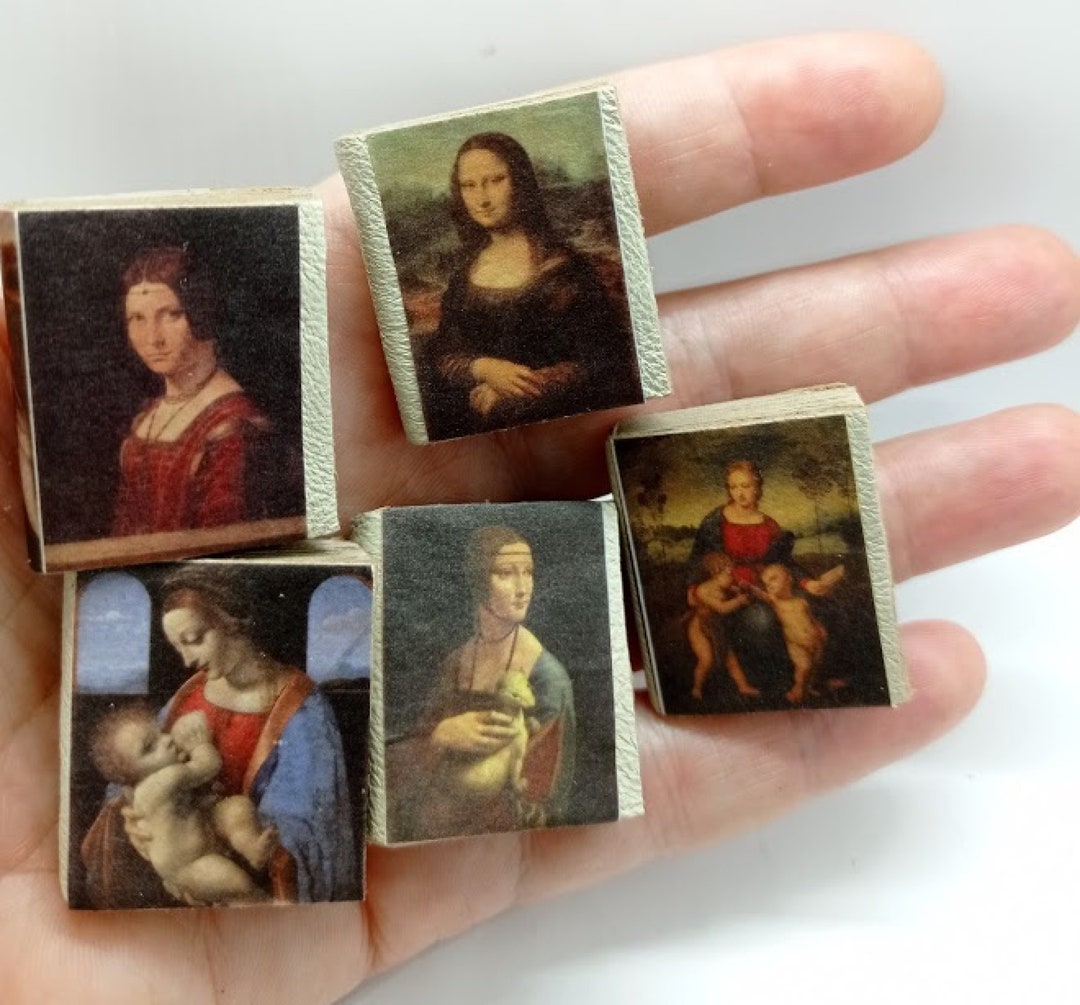 Miniature Books for Dolls. Tiny Notebooks With Blank Pages for Blythe ...