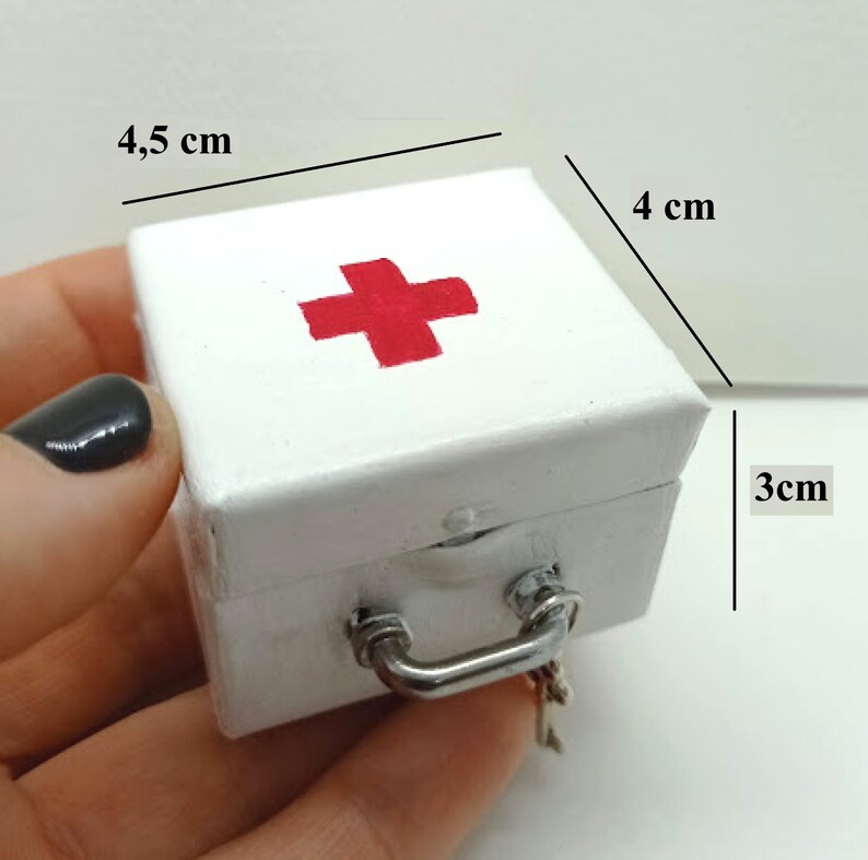 Medical Suitcase First Aid Kit for Blythe. Mini Nurse Suitcase | Etsy