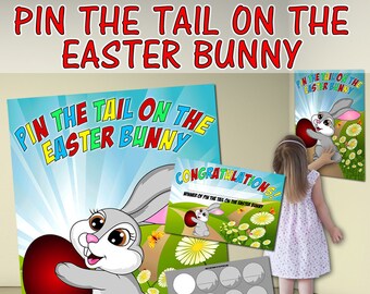 Pin the Tail Game - Etsy UK