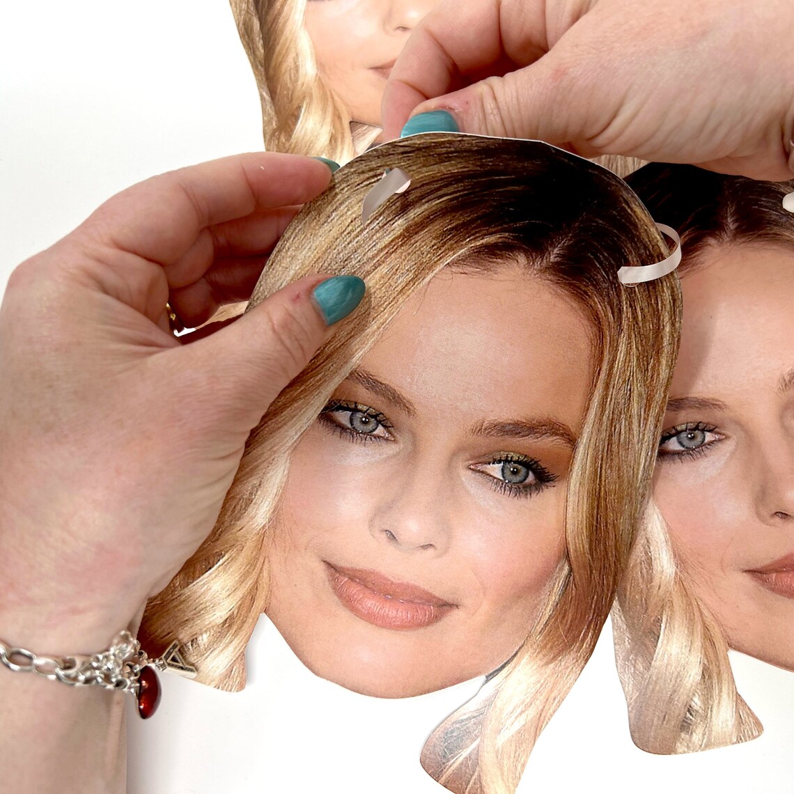 Personalised Photo Bunting Cutout Photo Faces With Ribbon - Etsy