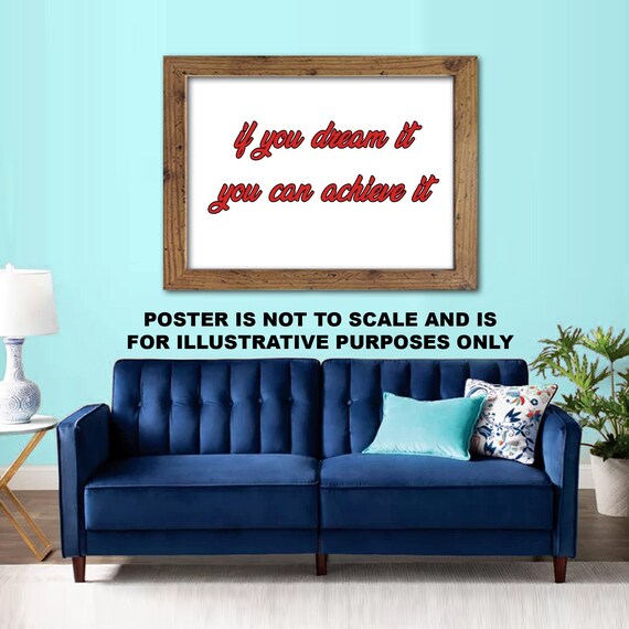 Giclée Art & Collectibles If You Can Dream It You Can Do It Quote Print ...