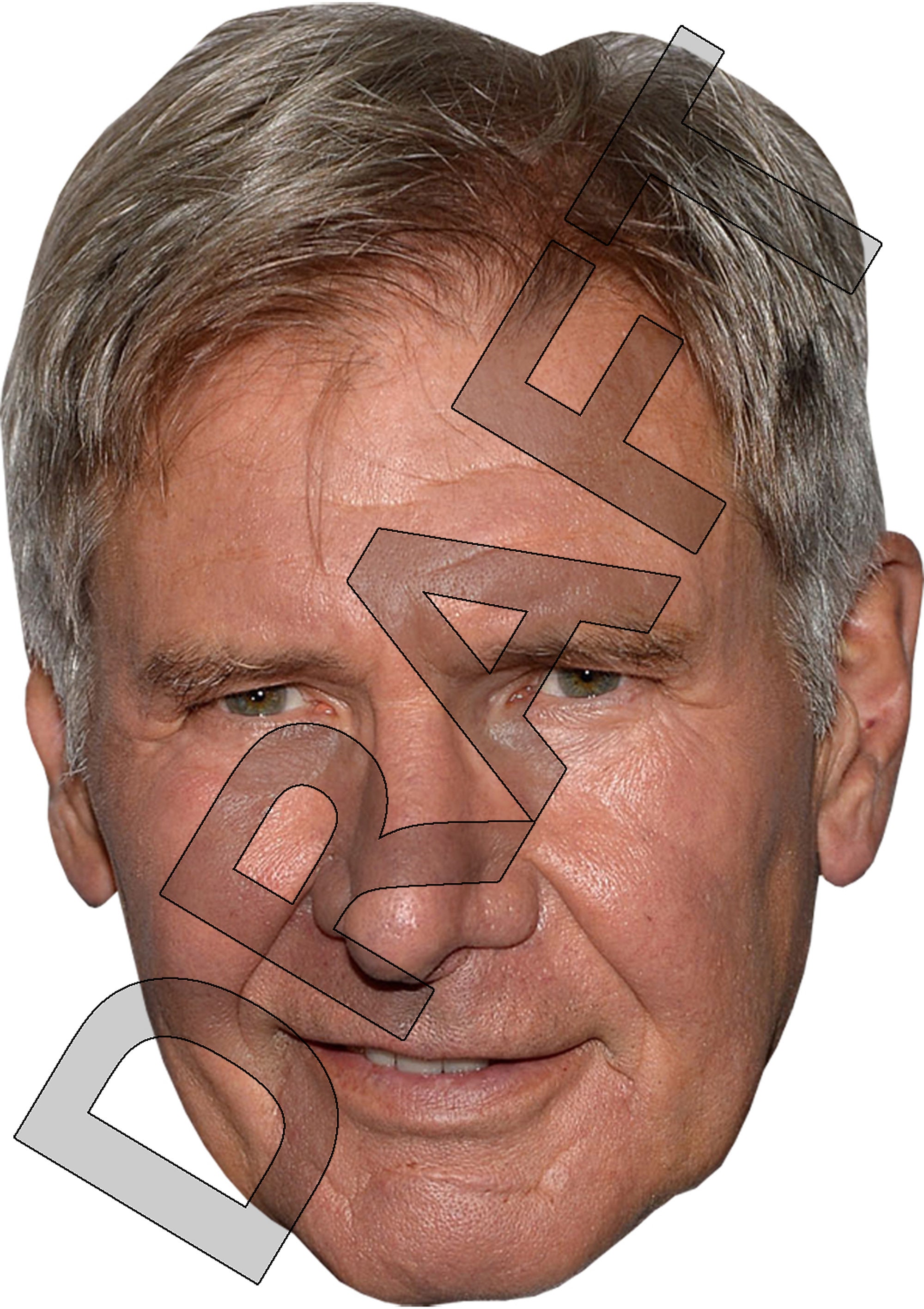 Harrison Ford Celebrity Face Mask DIY or Ready to Wear | Etsy