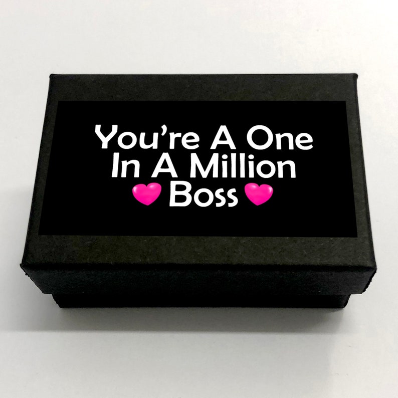 You're One in A Million Boss Novelty Sweets Thank You - Etsy