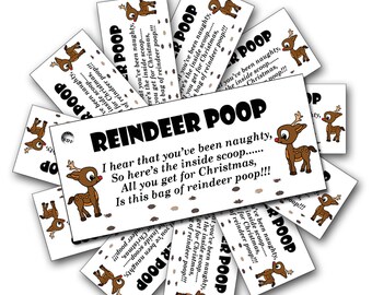 Reindeer Poop | Etsy