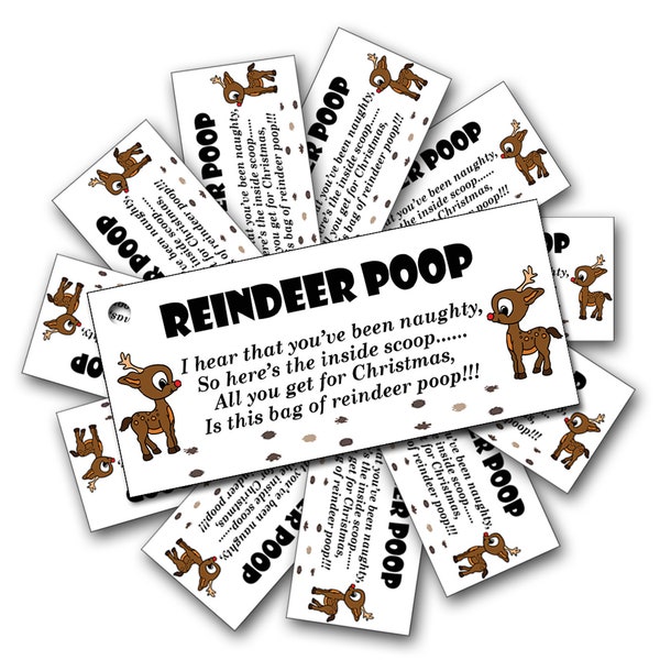 Reindeer Poop - Etsy