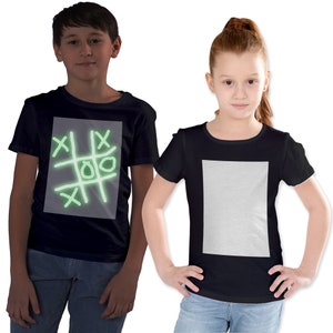 Glow in the Dark Unisex T-shirt With UV Pen – Draw Designs With ...