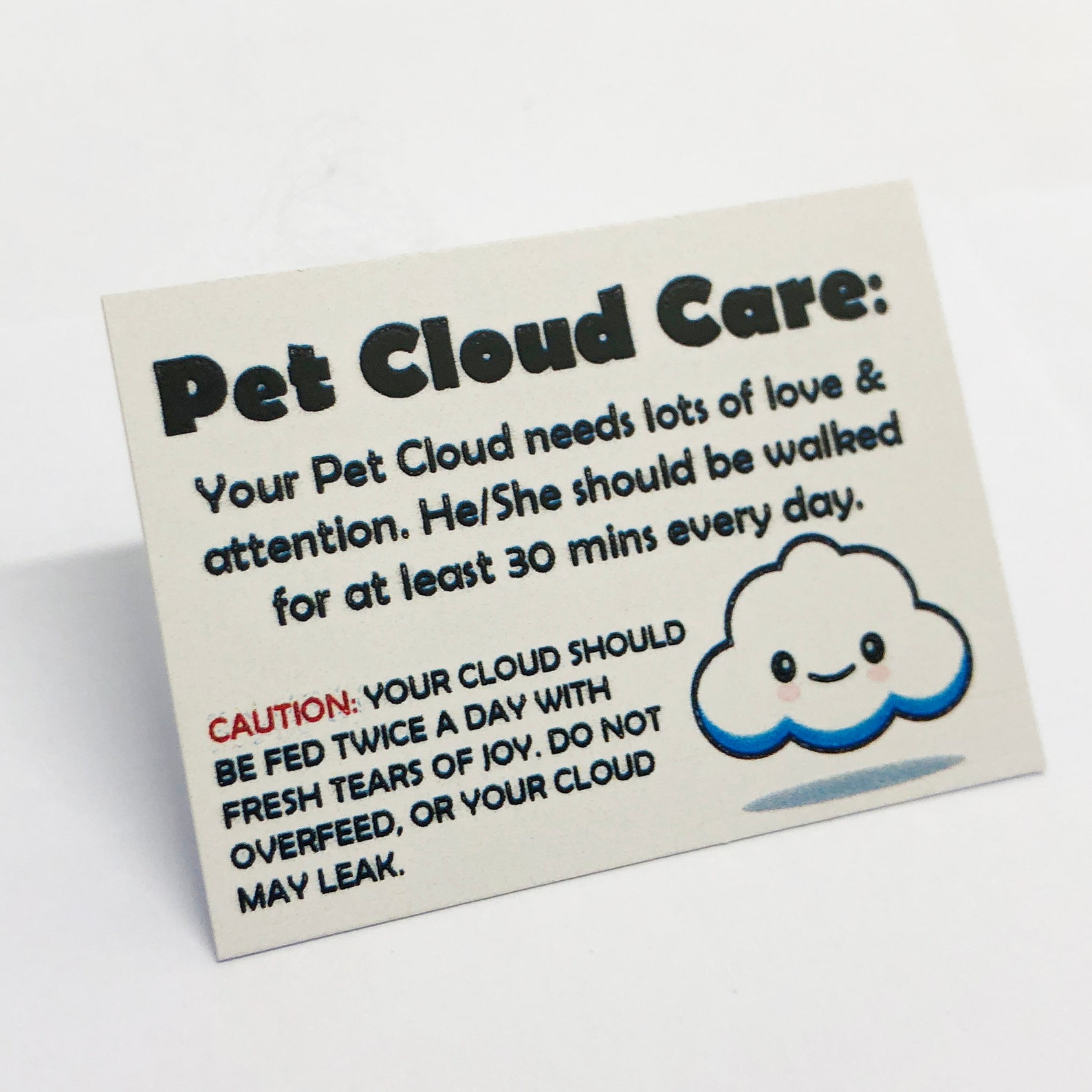 Pet Cloud ® Funny Novelty Gift Ideas Ideal for Birthday - Etsy