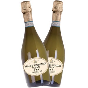 Personalised Prosecco Bottle Label - Any Name and Message - Perfect ...