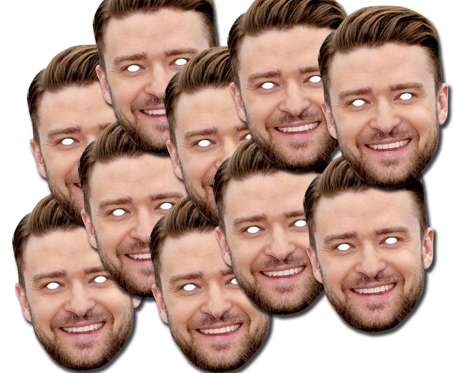 Personalised Face Straws - Custom Cut-out Photos Faces, Complete With ...