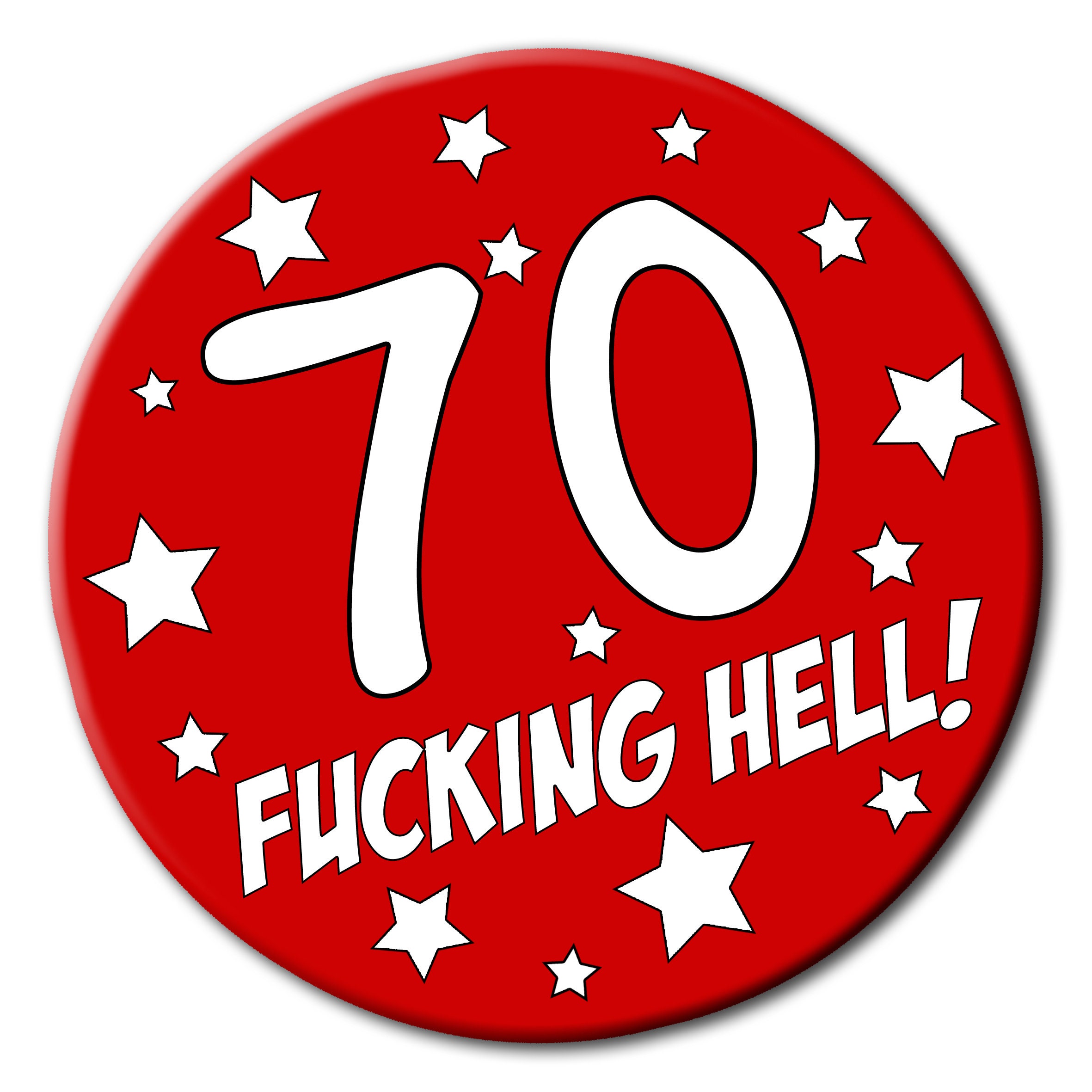 70 Fucking Hell Funny Rude Novelty 70th Birthday Card / | Etsy