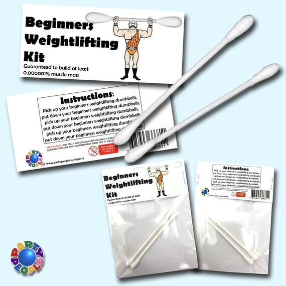 Beginners Weightlifting Kit Funny Novelty Gift Ideas Ideal | Etsy