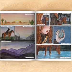 Comicbook PRISMA English and Portuguese Independent - Etsy