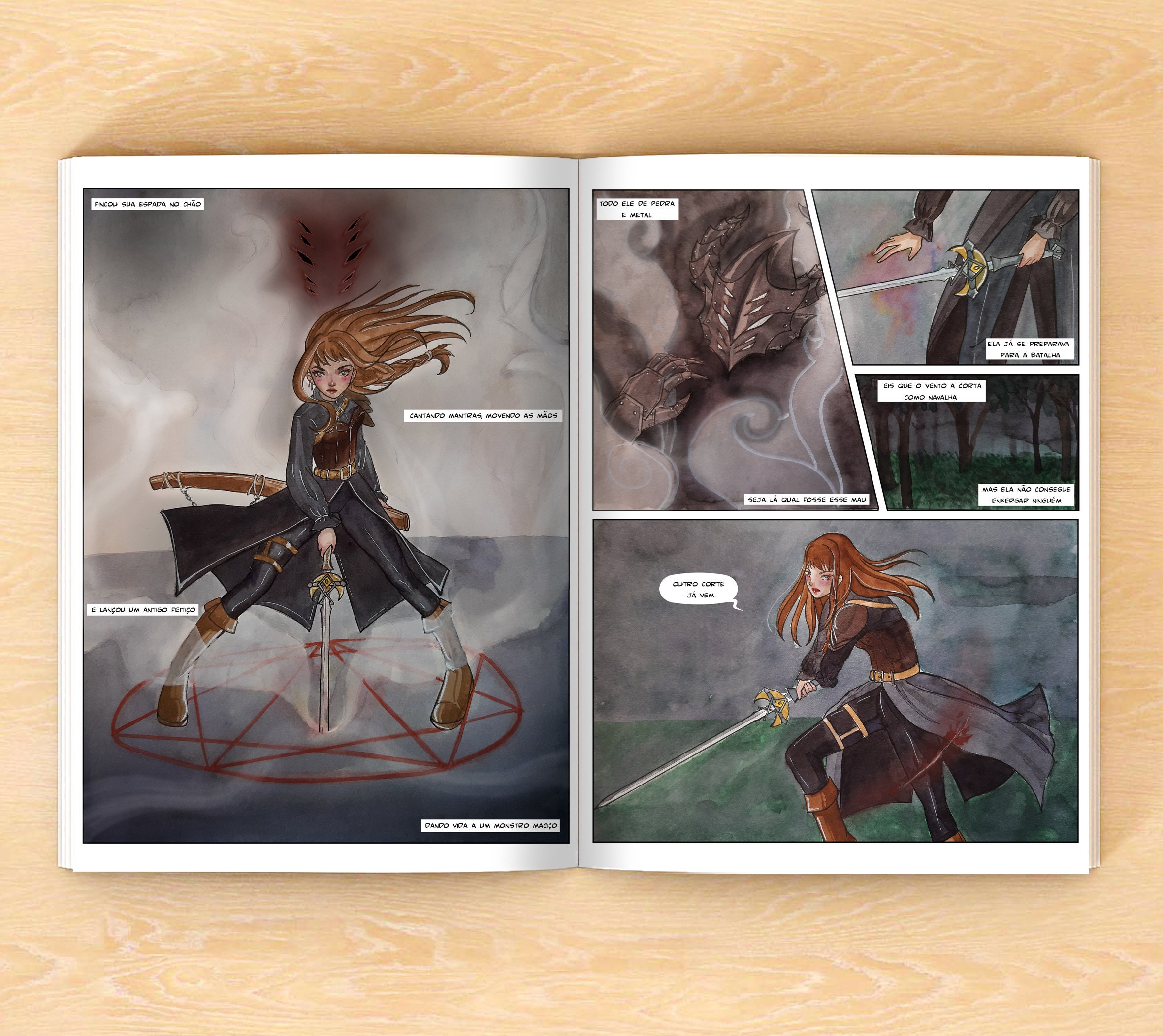 Comicbook PRISMA English and Portuguese Independent - Etsy