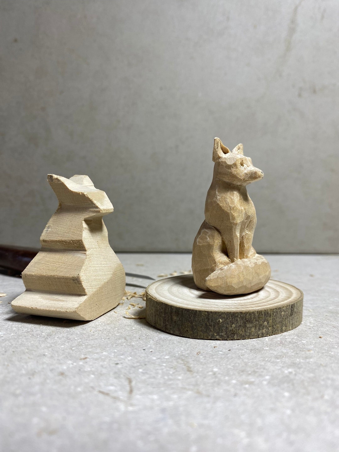 Beginner Wood Carving Kit | Whittling Fox Kit | Whittling Tool Fox ...