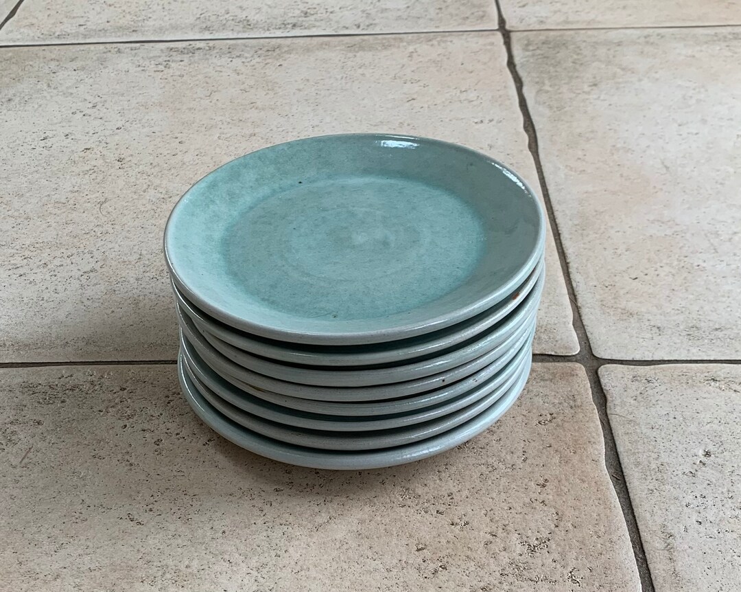 Pale Blue Side Plates - Etsy UK
