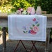 DIY Printed Table Runner Kit flowers and - Etsy