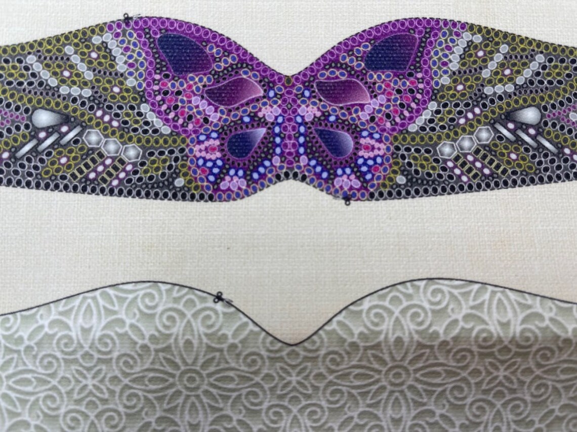 DIY Beaded Bracelet Kit purple Wave / Bead - Etsy