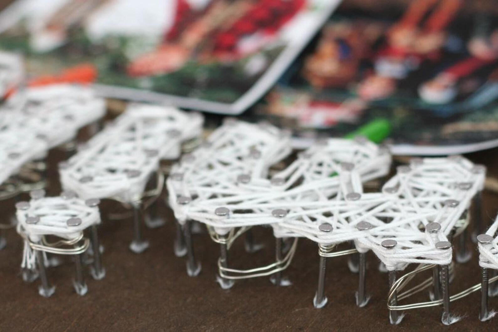 String Art Creative DIY Kit happy Family | Etsy