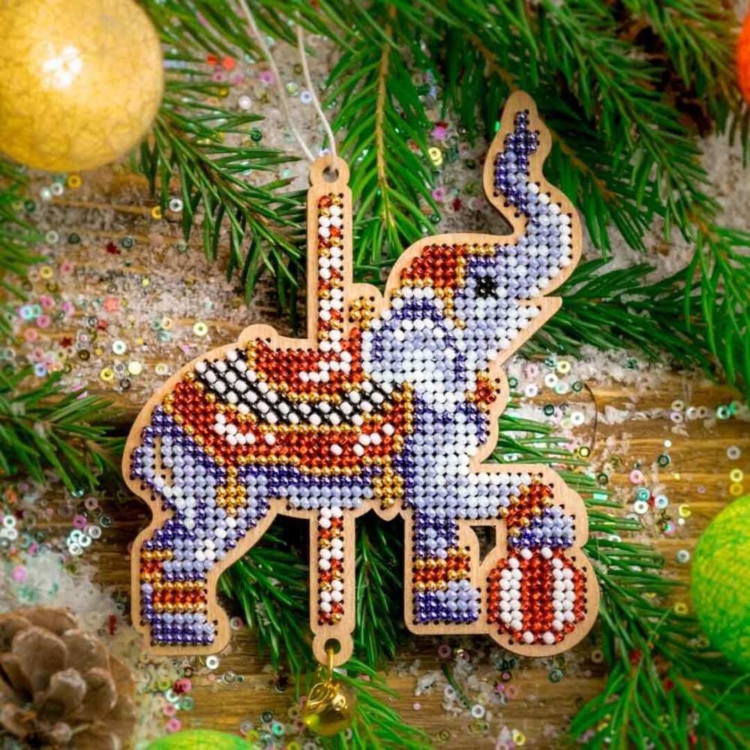 DIY Christmas Tree Toy Kit "elephant" | Christmas Tree Decor ...