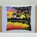 DIY Needlepoint Pillow Kit sunset Tapestry - Etsy