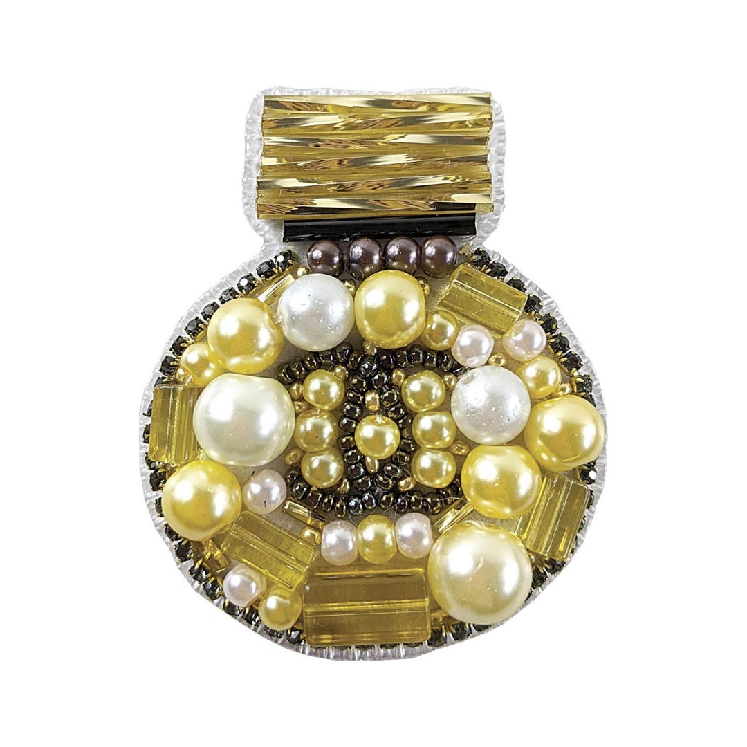 Beadwork Kit for Creating Brooch "perfume", DIY Jewelry Making Kit ...
