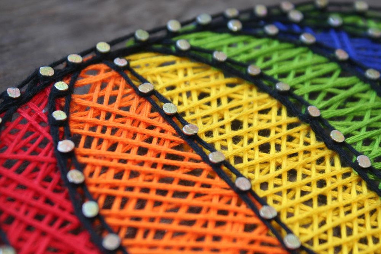 String Art Creative DIY Kit balloon | Etsy