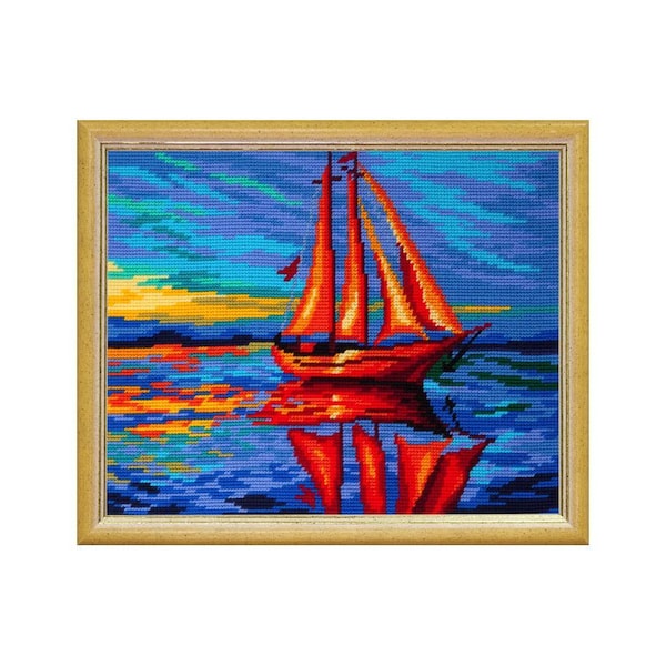 Needlepoint Kit Ocean - Etsy