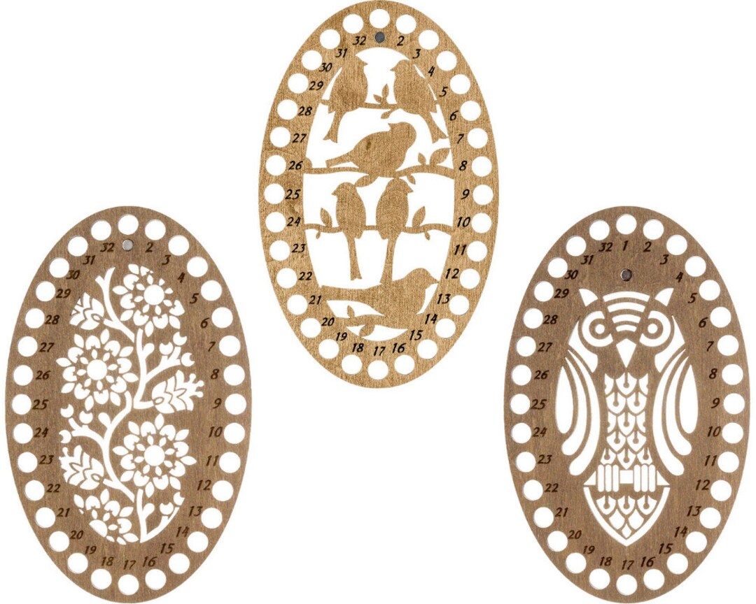 Embroidery Organizer, Floss Holder, Plywood Sewing Organizer - Etsy