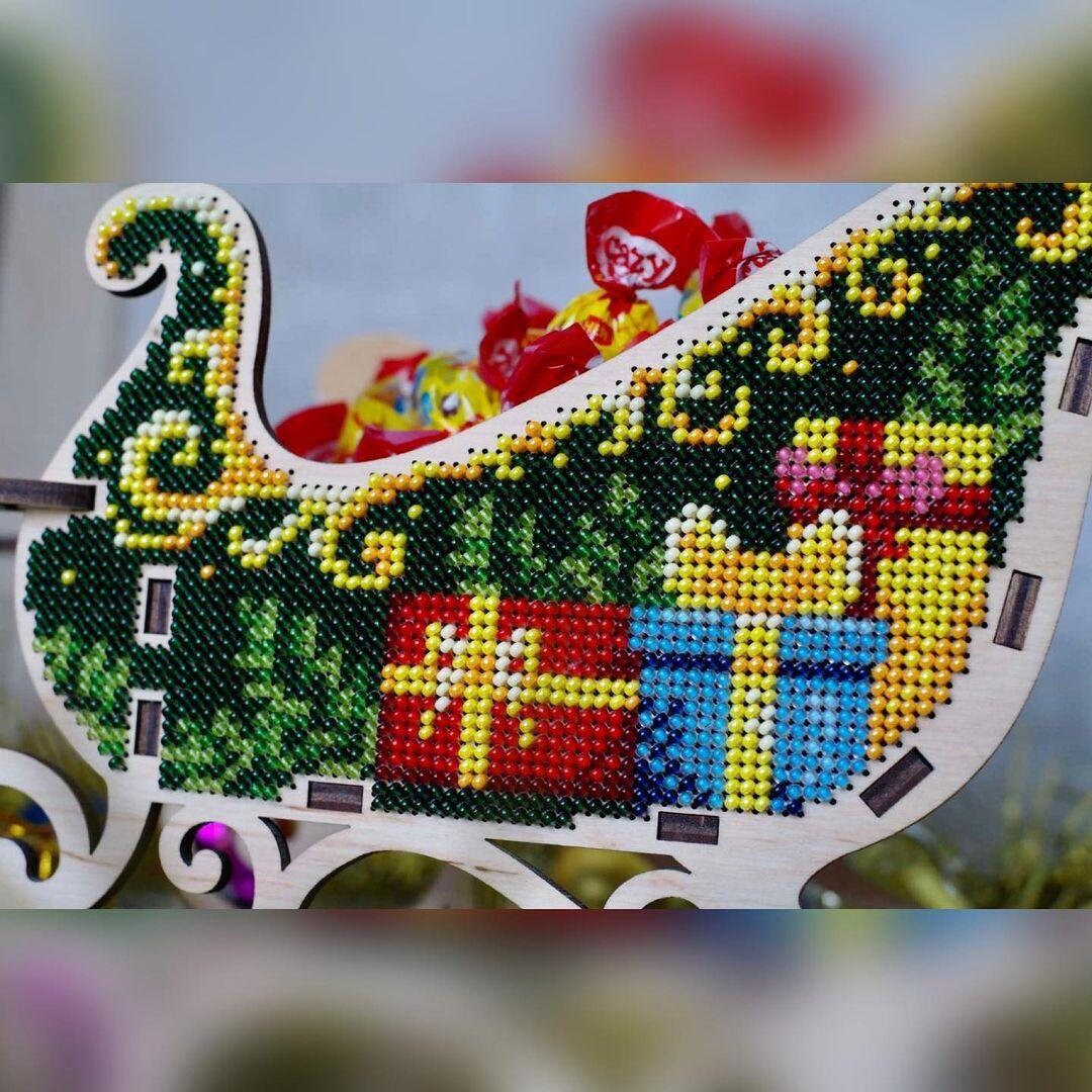 DIY Christmas Sleigh Kit christmas Reindeer on - Etsy