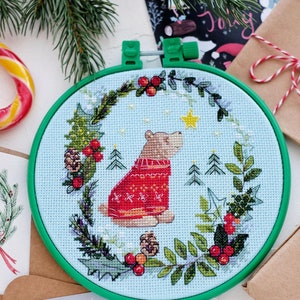 DIY Counted Cross Stitch Kit first Star With Hoop - Etsy