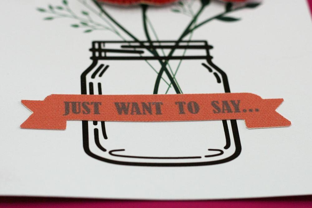 DIY 3D Postcard Kit happiness in Little Things for - Etsy