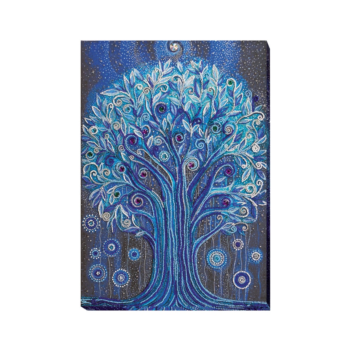 DIY Bead Embroidery Kit on Art Canvas gate to - Etsy