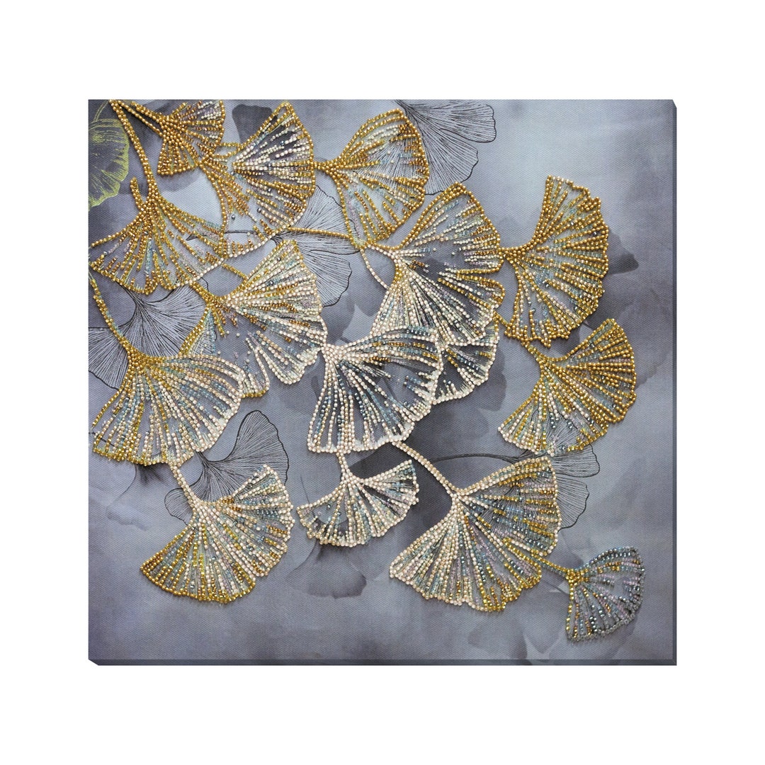 DIY Bead Embroidery Kit, Beadwork Craft Kit for Adults, Art Canvas Wall ...