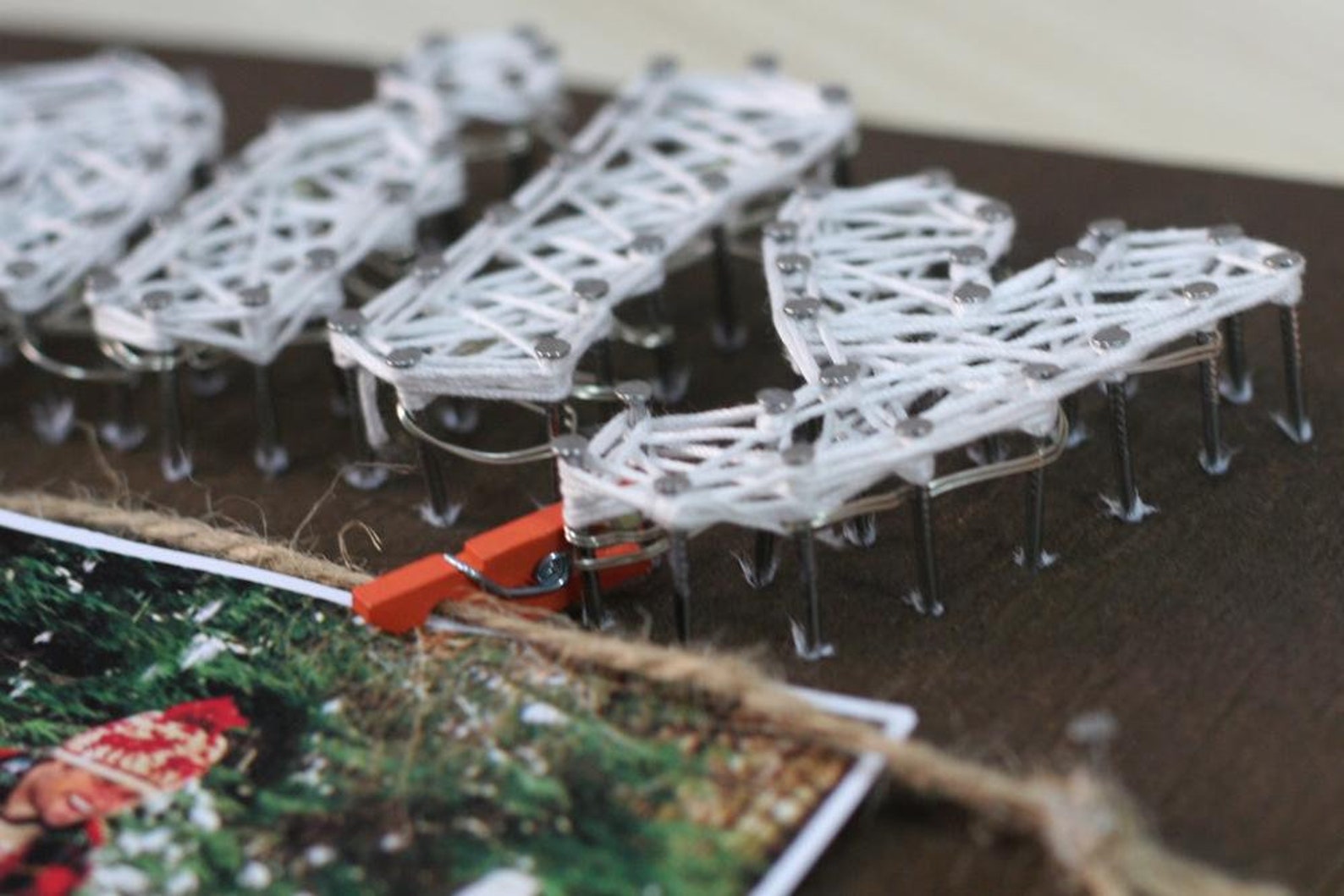 String Art Creative DIY Kit happy Family | Etsy