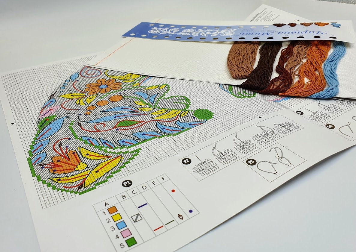 DIY Cross Stitch Kit the Magic of | Etsy