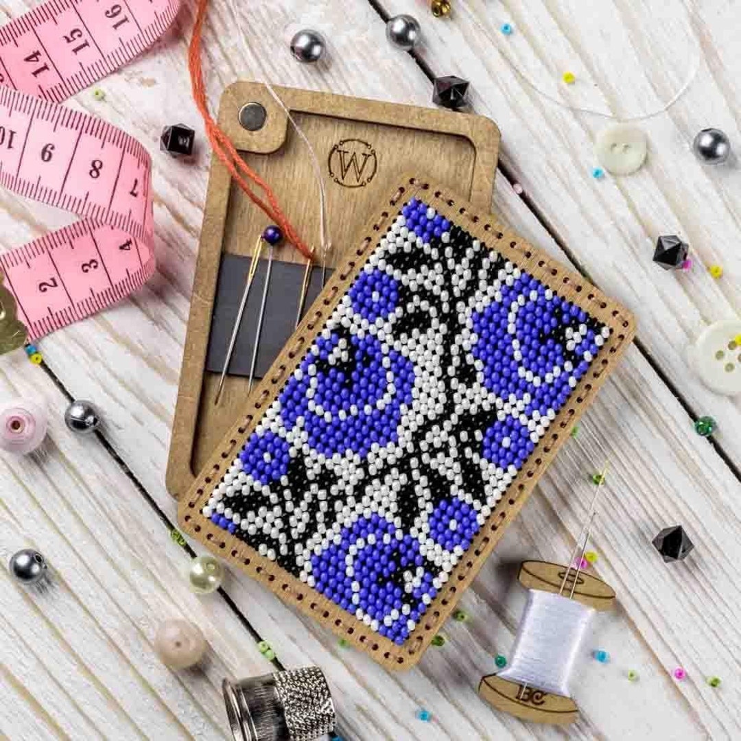 Kit for Creating a Needle Box, DIY Needlework Holder, Magnetic Needle ...
