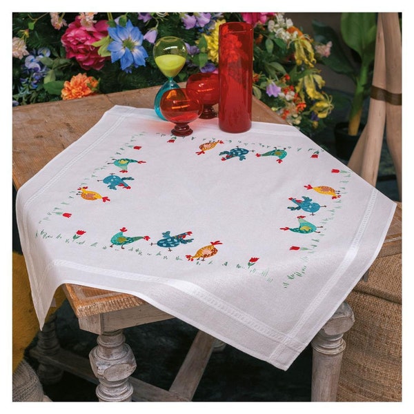 Needlepoint Table Cloth - Etsy