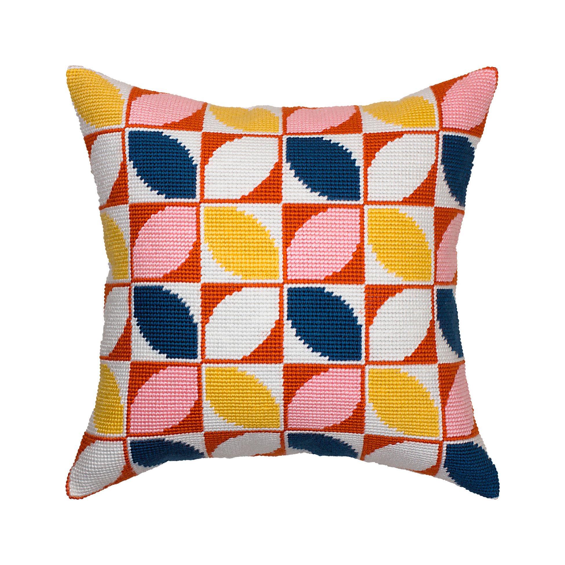 DIY Needlepoint Pillow Kit "golden Age Pattern" | Tapestry Cushion ...
