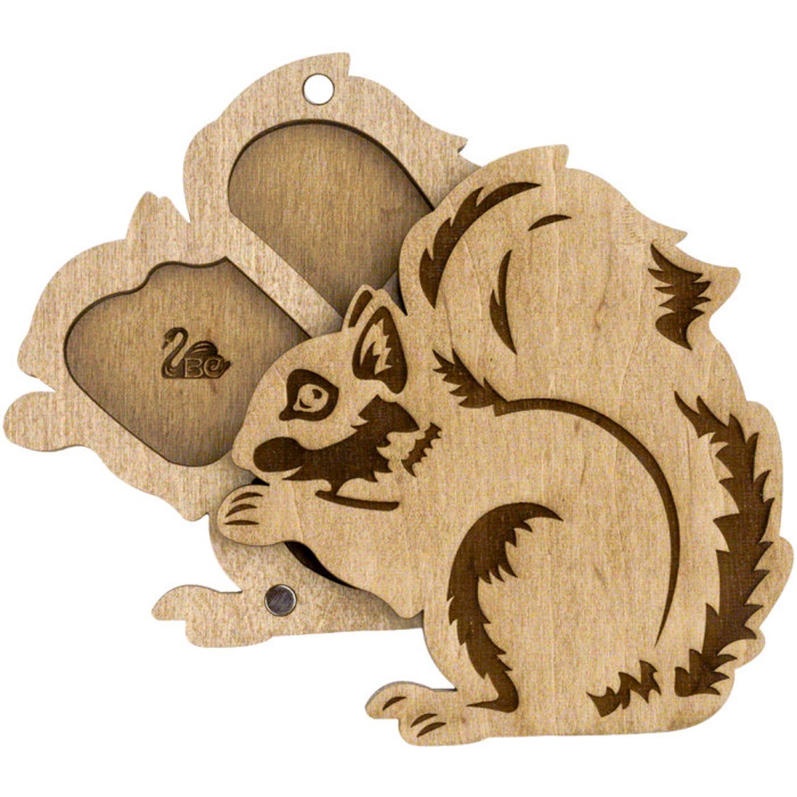 Wood Bead Organizer Tray With Wooden Lid squirrel - Etsy