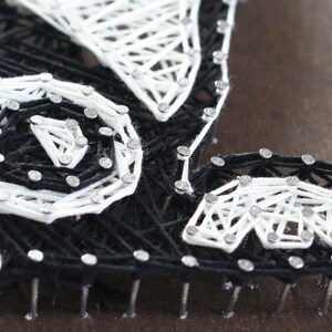 String Art Creative DIY Kit "french Bulldog" 7.5"x11.4" / 19.0x29.0 Cm ...