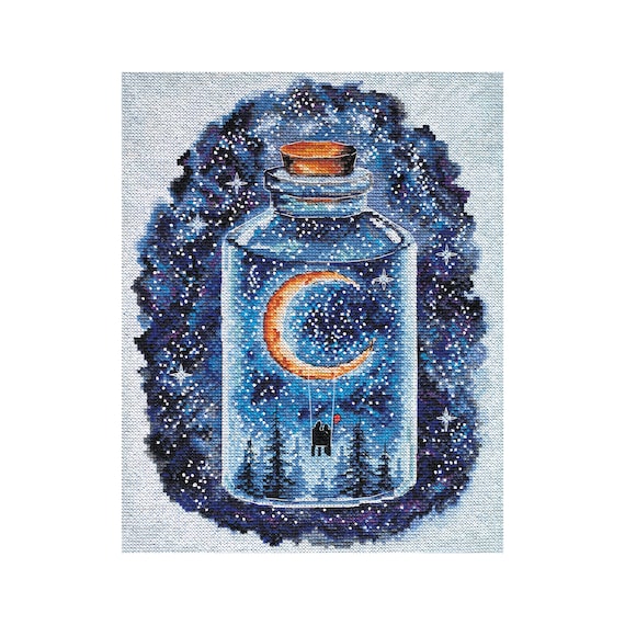 DIY Counted Cross Stitch Kit a Month for Lovers - Etsy