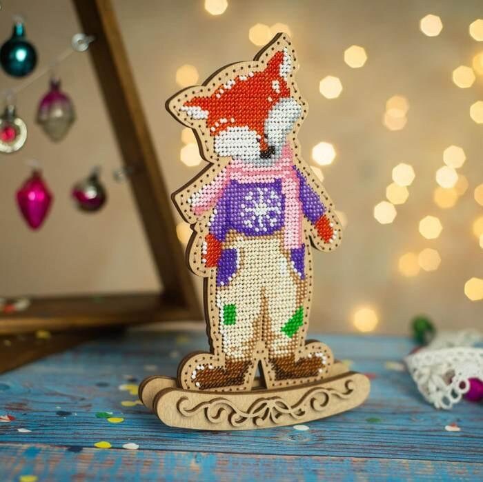 DIY Christmas Toy Kit fox Xmas Tree Beading - Etsy