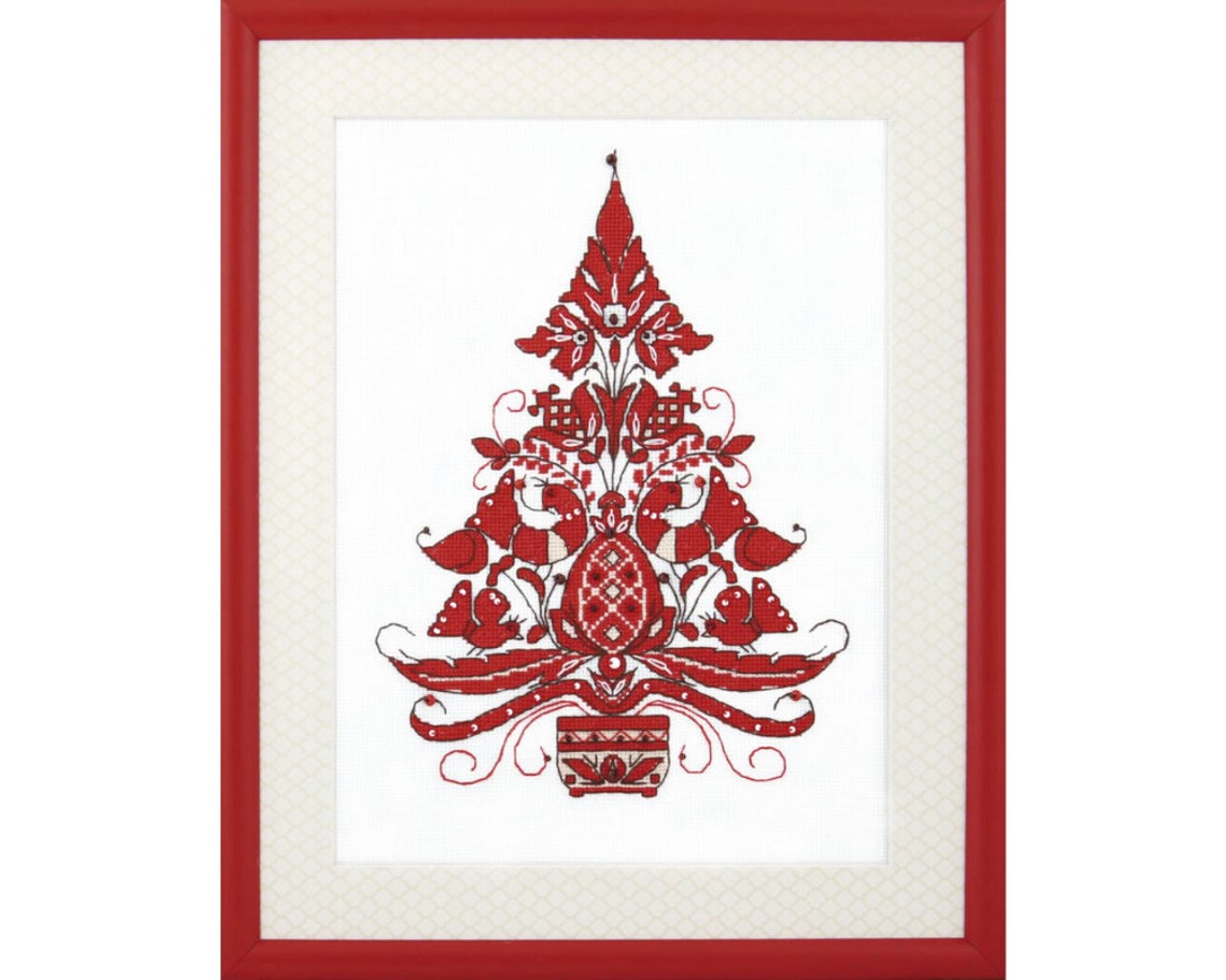 DIY Cross Stitch Kit the Tree of Life Embroidery - Etsy