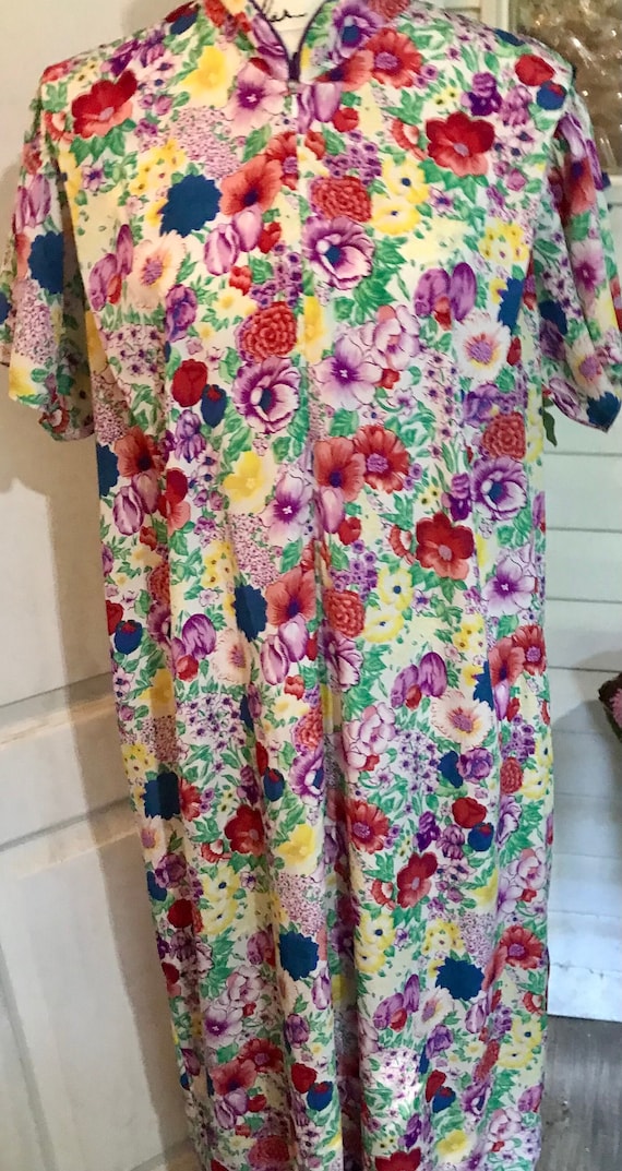 Vintage dress housedress mumu - Gem