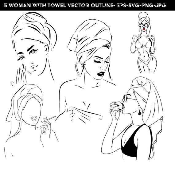 Female Body Outline Clipart